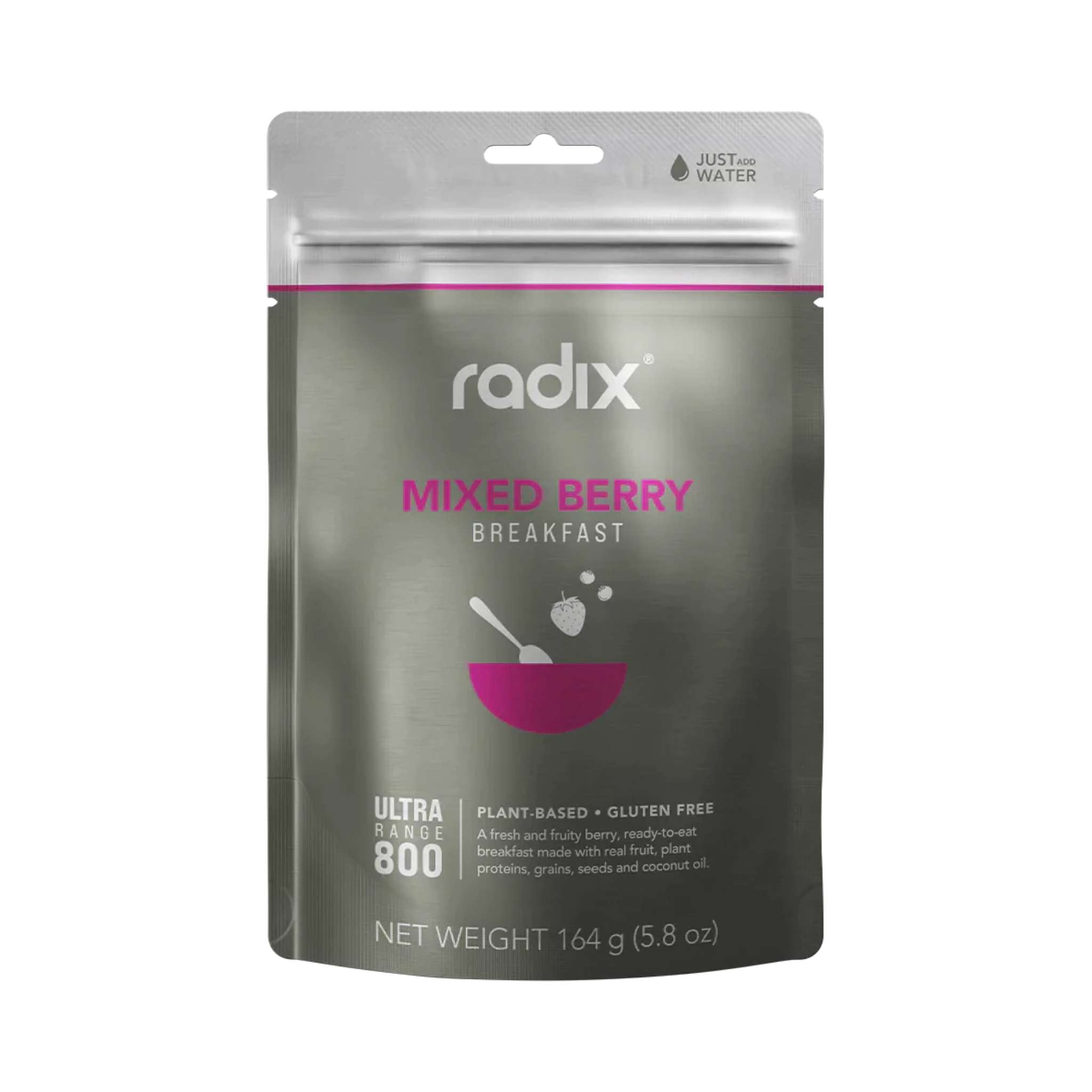 Radix Nutrition Ultra 800kcal Breakfast - Mixed Berry V9 | Freeze Dried ...