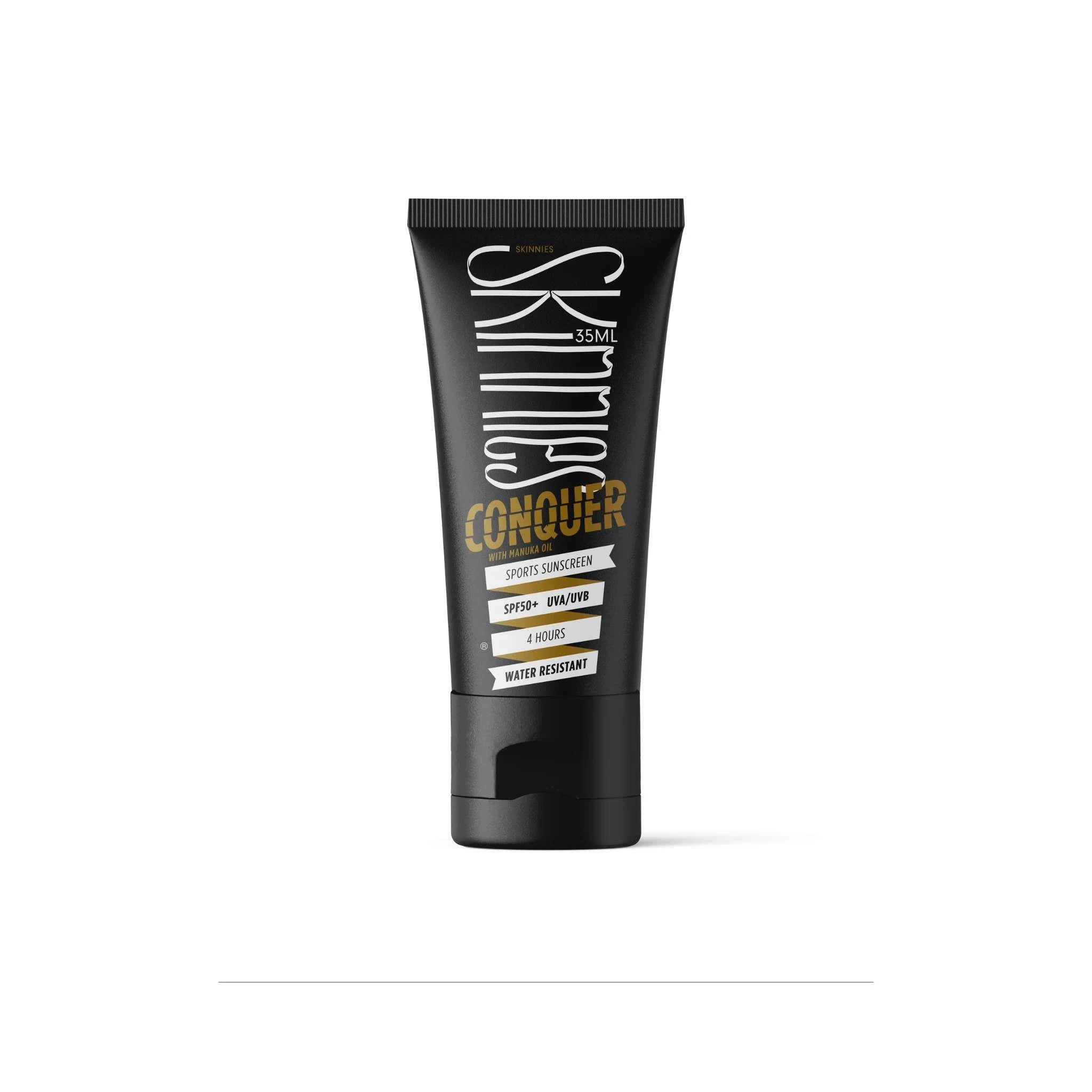 Sunscreen NZ | Skinnies Conquer SPF 50+ - 35ml – Further Faster