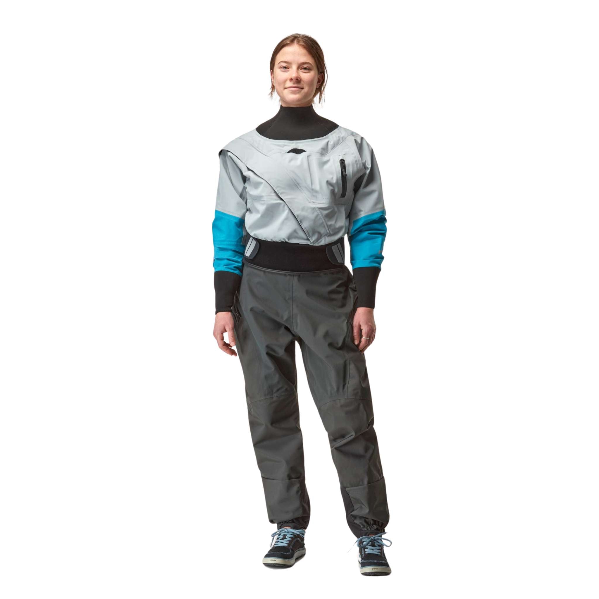 NRS Crux Dry Suit - Womens | Womens Paddle Dry Suit NZ – Further Faster