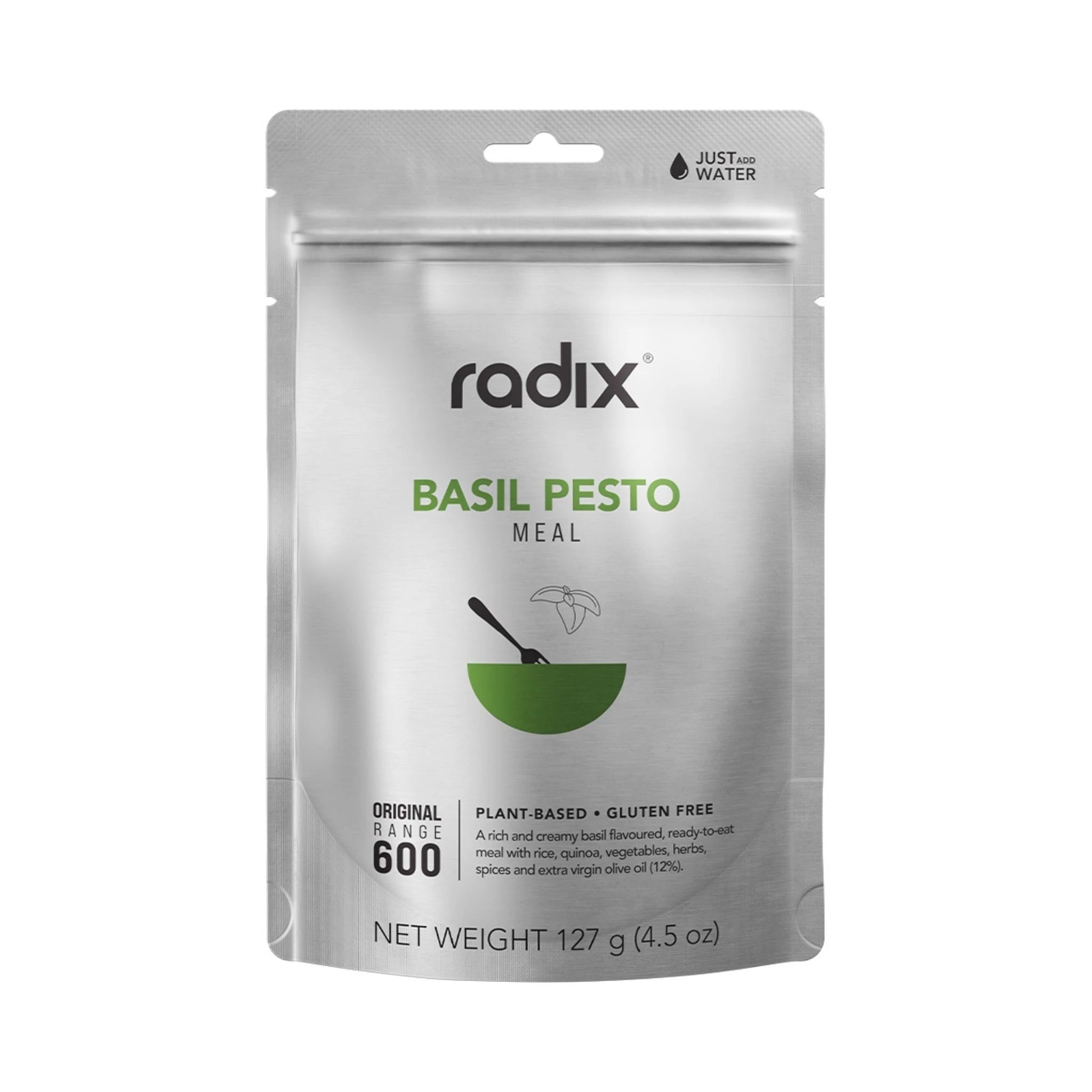 Ready Meals NZ | Radix Nutrition Basil Pesto Pasta – Further Faster