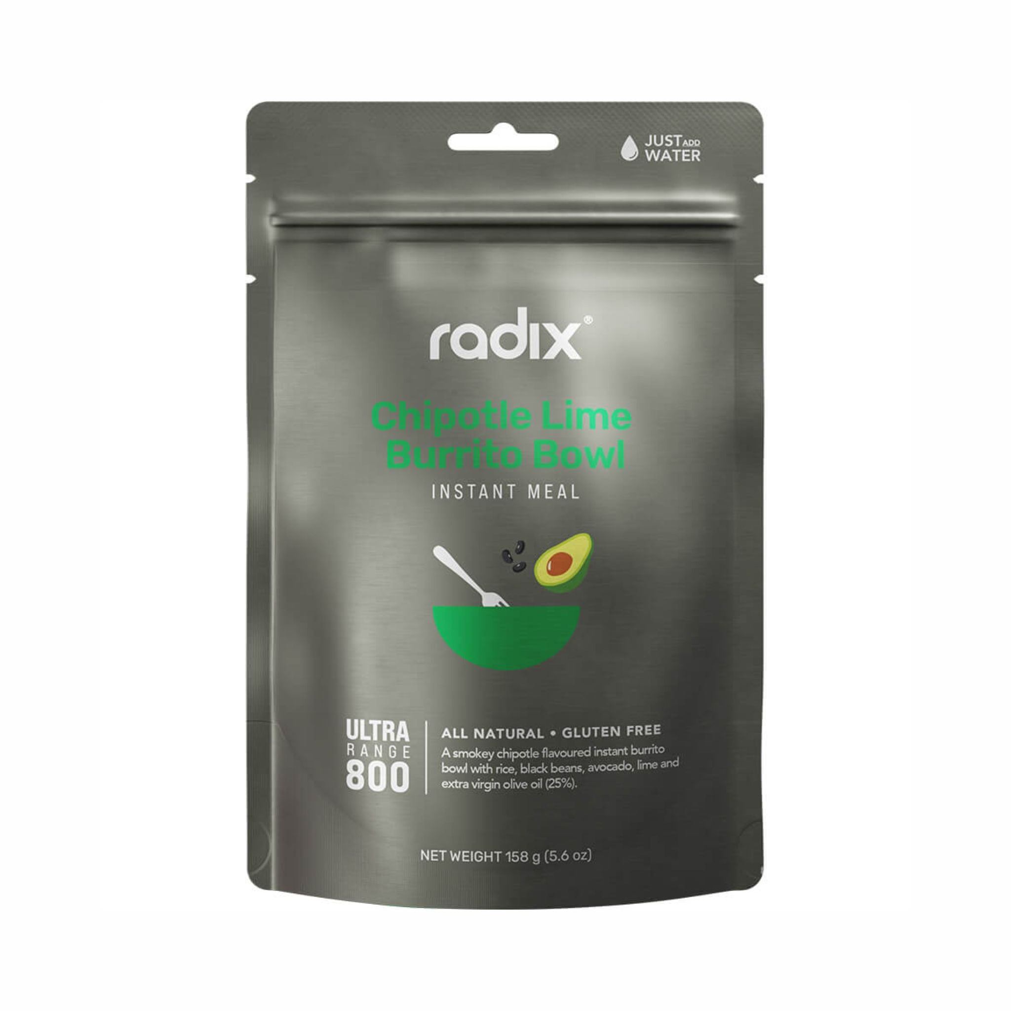 Radix Nutrition Ultra 800cal Main Meal - Chipotle Lime Burrito Bowl V9 ...