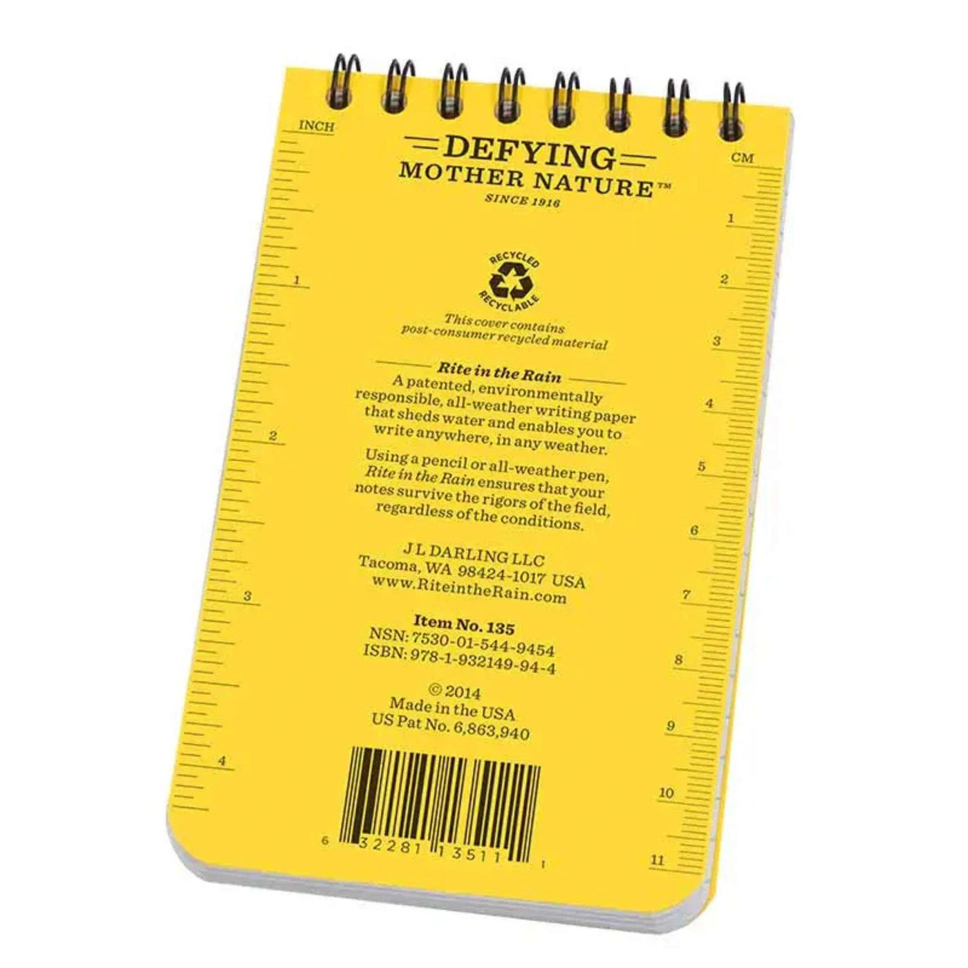 Notebook NZ|Rite in the Rain Waterproof Notebook – Further Faster