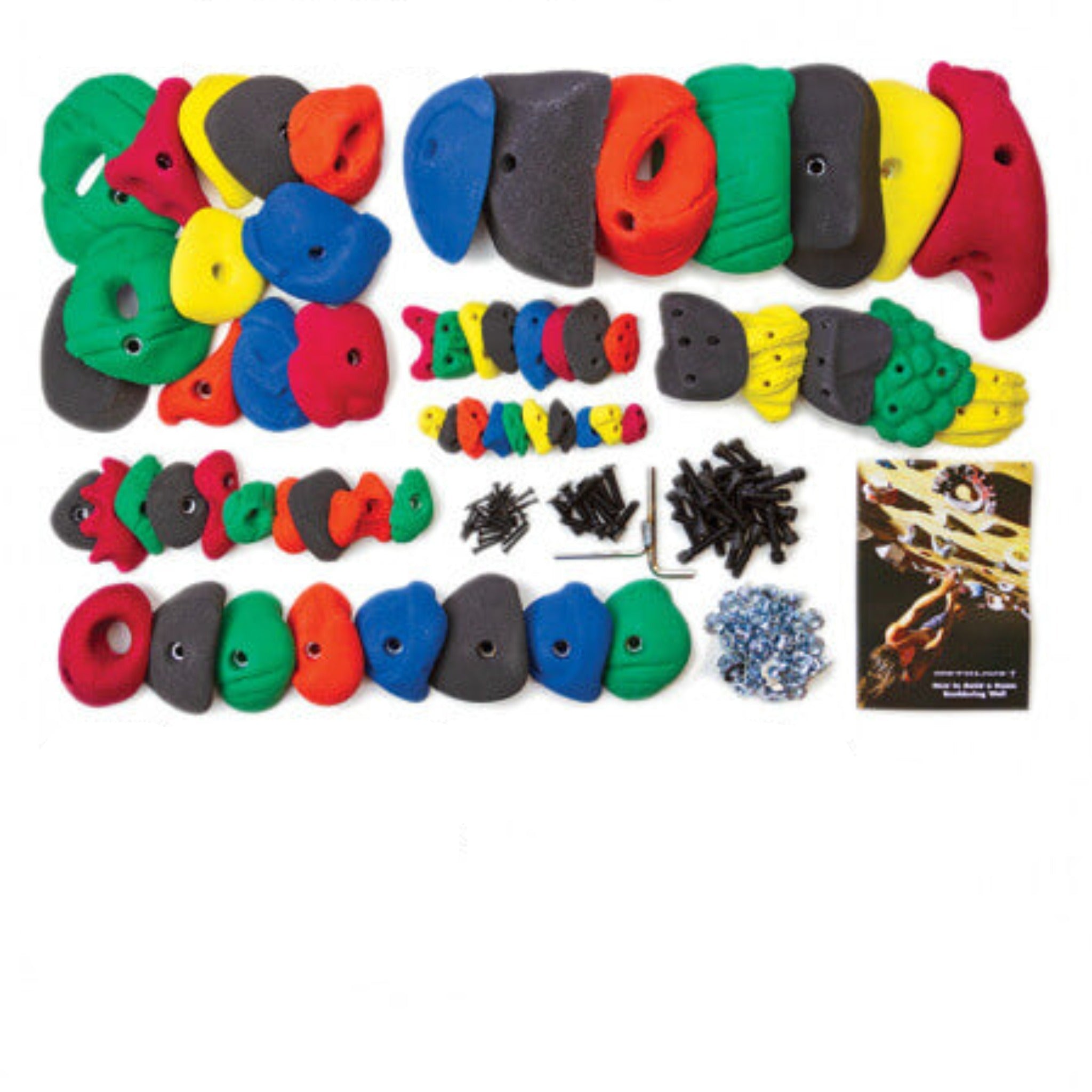 Metolius Mega Climbing Hold Pack - 60pc | Climbing Gear NZ – Further Faster