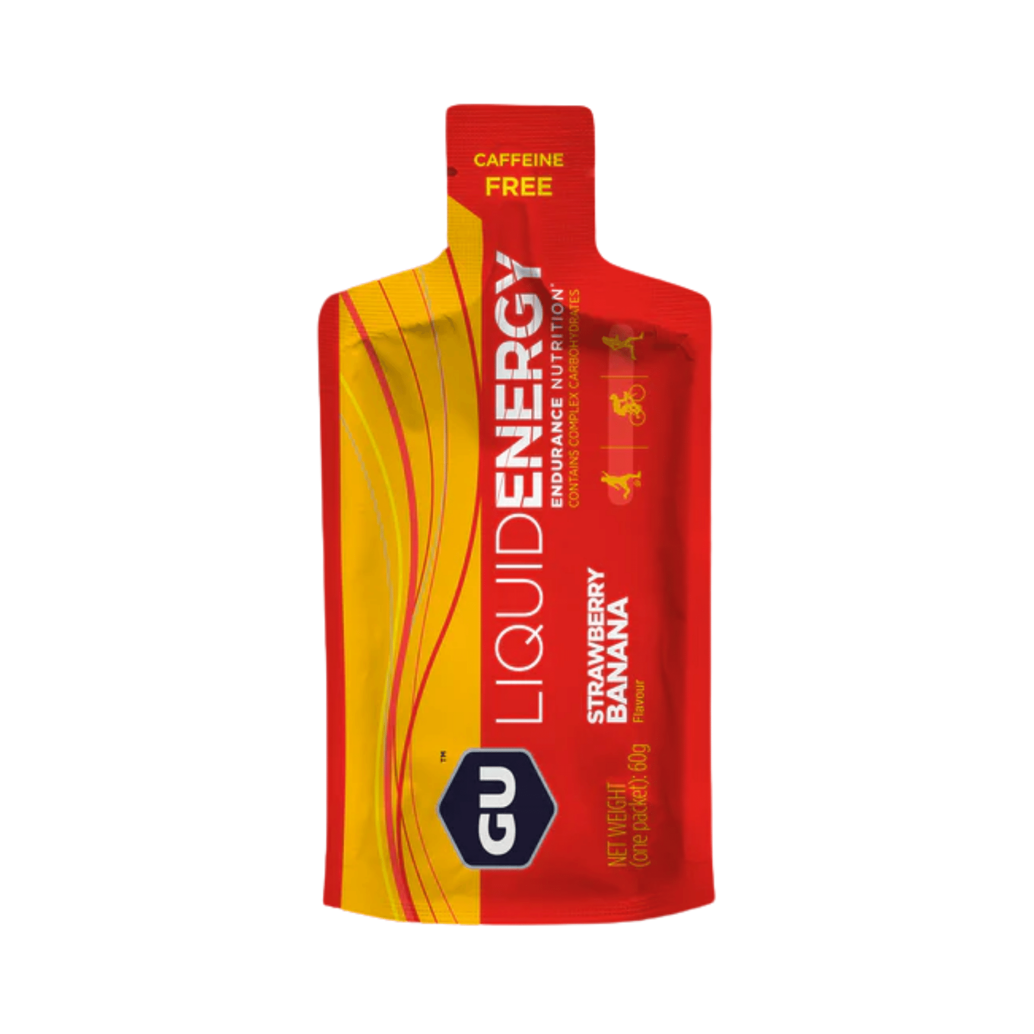 Gu Liquid Energy 60g - Strawberry Banana | Trail Running Liquid Energy ...