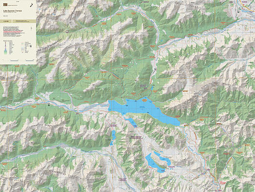 NewTopo - Lake Sumner Topo Map | Tramping Map NZ – Further Faster